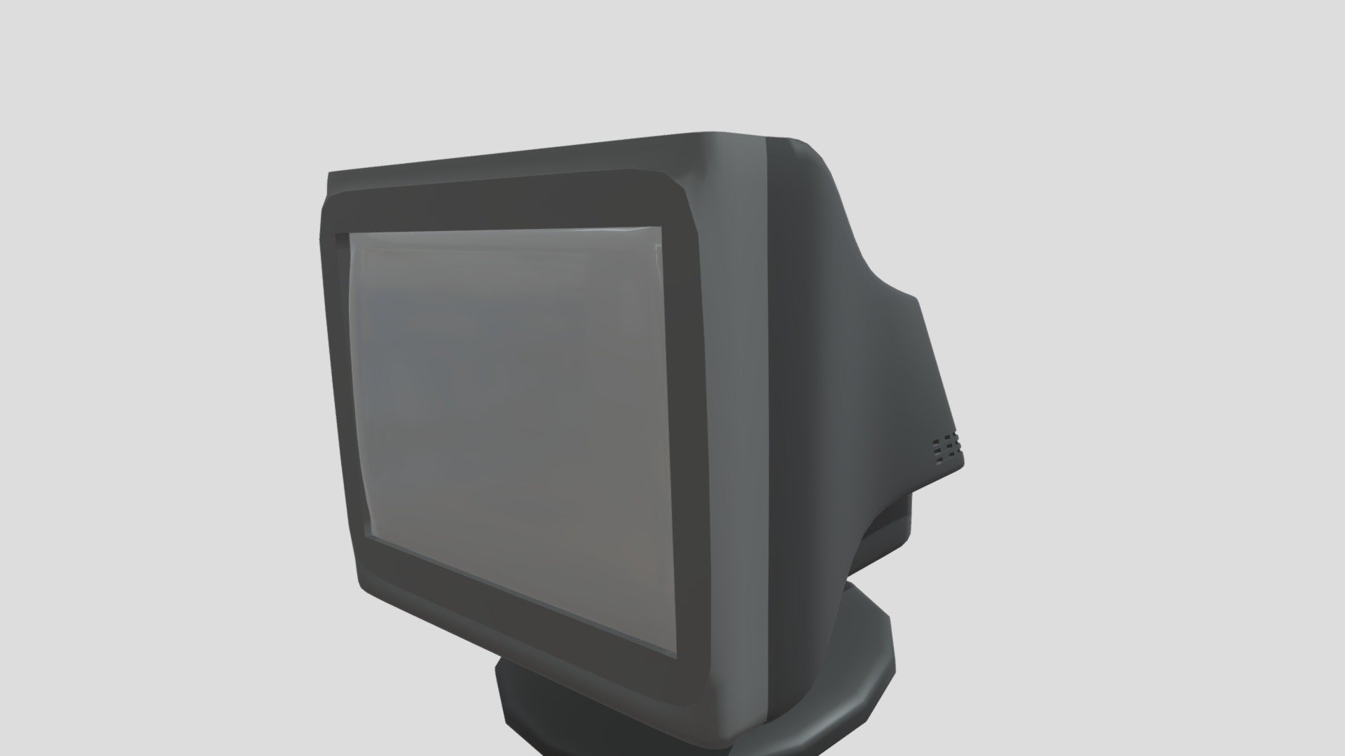 CRT Monitor - Download Free 3D model by SGAstudio ...