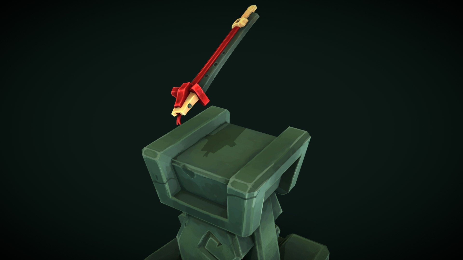 Ancient Legendary Flute - 3D model by Ilia_Tun [38cc592] - Sketchfab