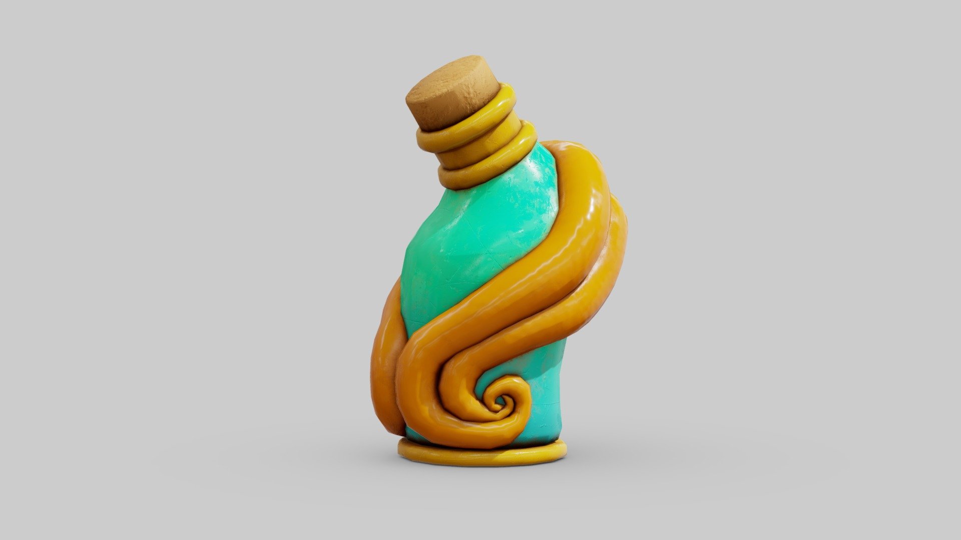 Stylized Bottle - Buy Royalty Free 3D model by Vanessa Araújo ...