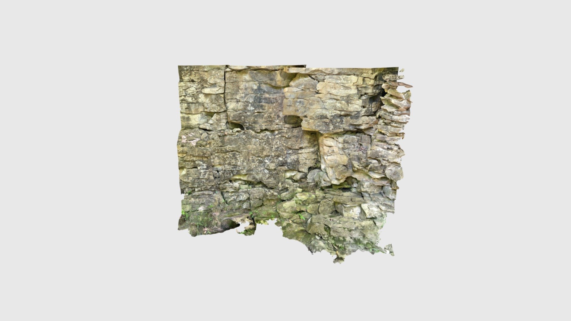 Short Hills Stream Outcrop - Download Free 3D model by MacGlacialSeds [38cef0c] - Sketchfab
