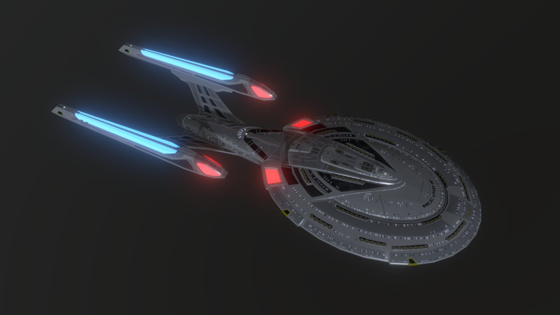 U.S.S. Enterprise NCC-1701-E - 3D model by MaroonSun [38cf20c] - Sketchfab
