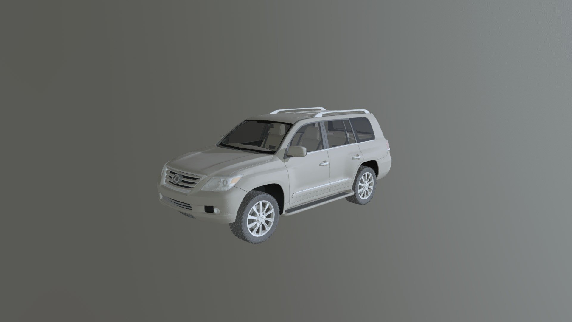 Lexus LX 570 - 3D model by Vahe Simonyan (@vardges) [38d0edd] - Sketchfab