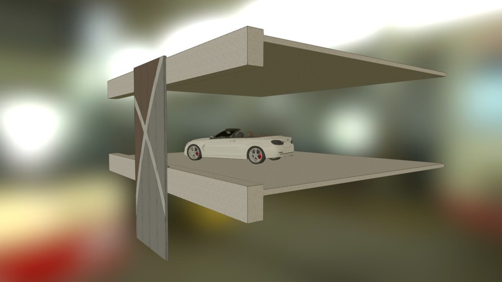 Car Garage Perf - 3D model by Angel Santiago (@locutus) [38d1266 ...