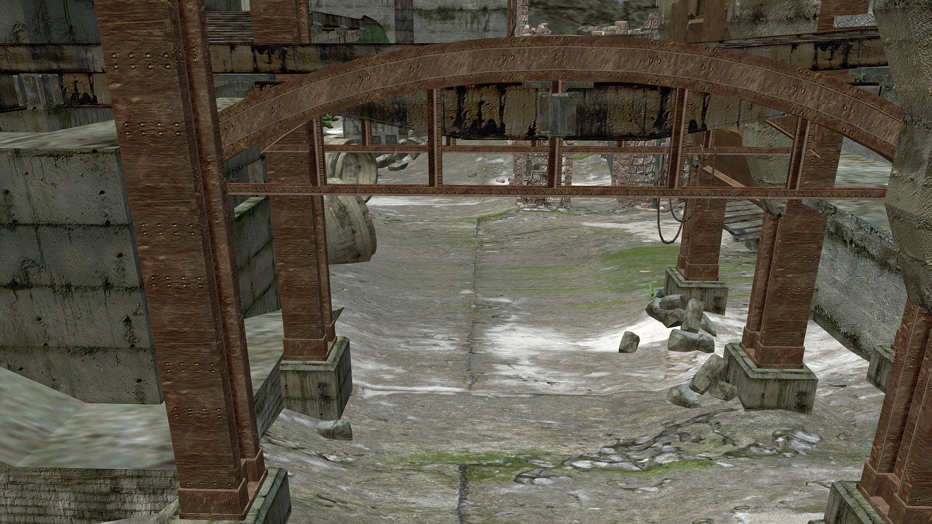 Halo 3>Multiplayer>Legendary>Ghost Town - Download Free 3D model by ...