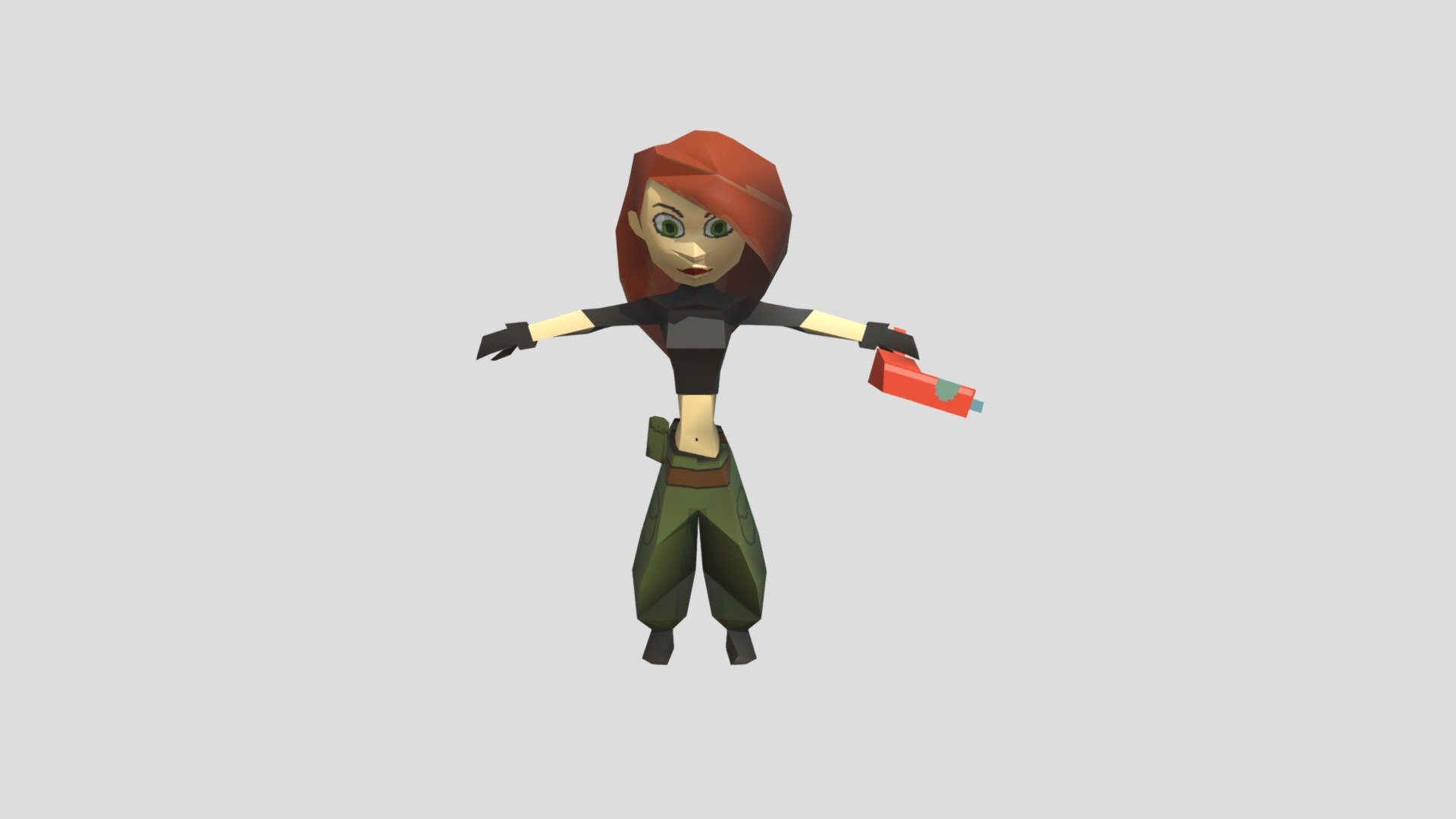 DS D Si - Kim Possible Kimmunicator - Kim - Download Free 3D model by ...