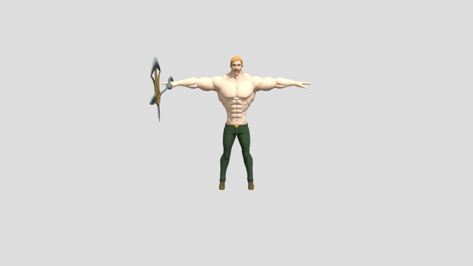Escanor - 3D model by KINGS685 [38d17da] - Sketchfab