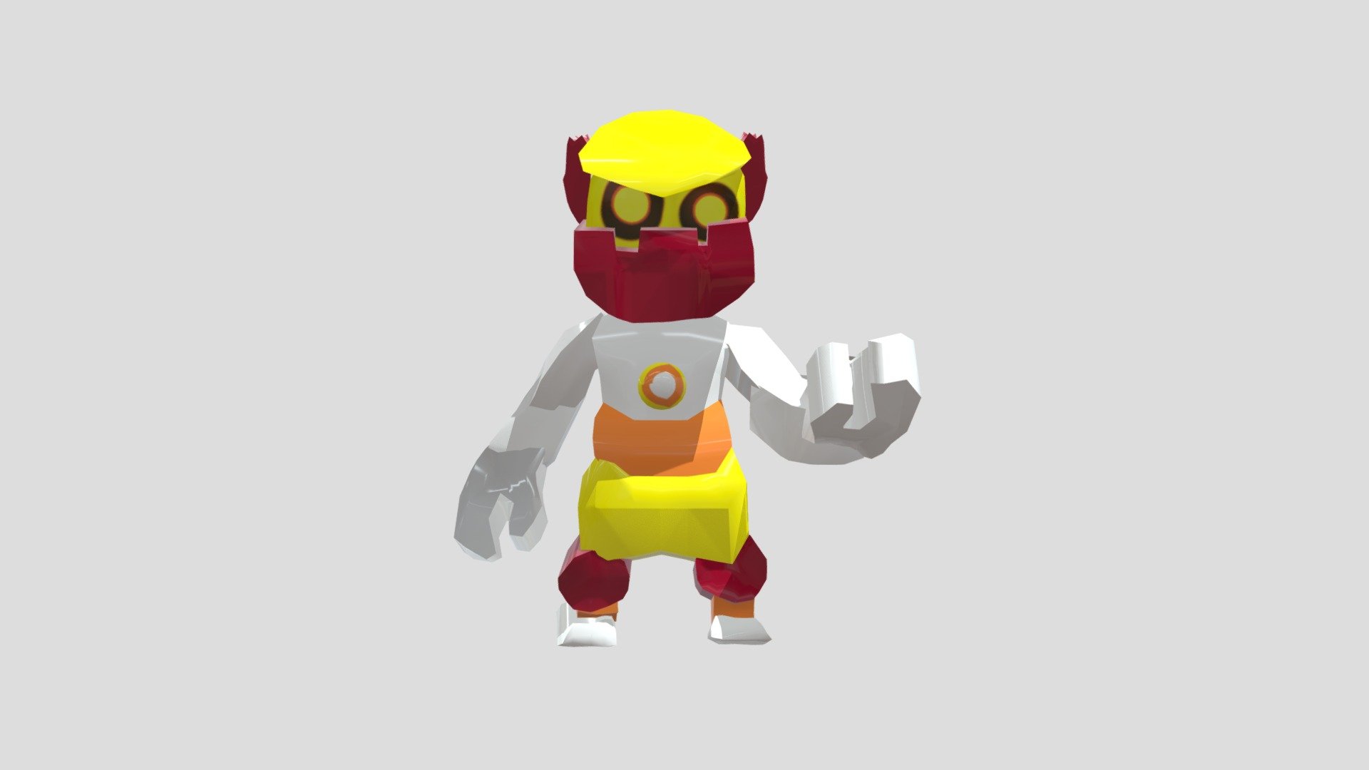 Candycorn_Golem - 3D model by Fattachu09 [38d1d26] - Sketchfab
