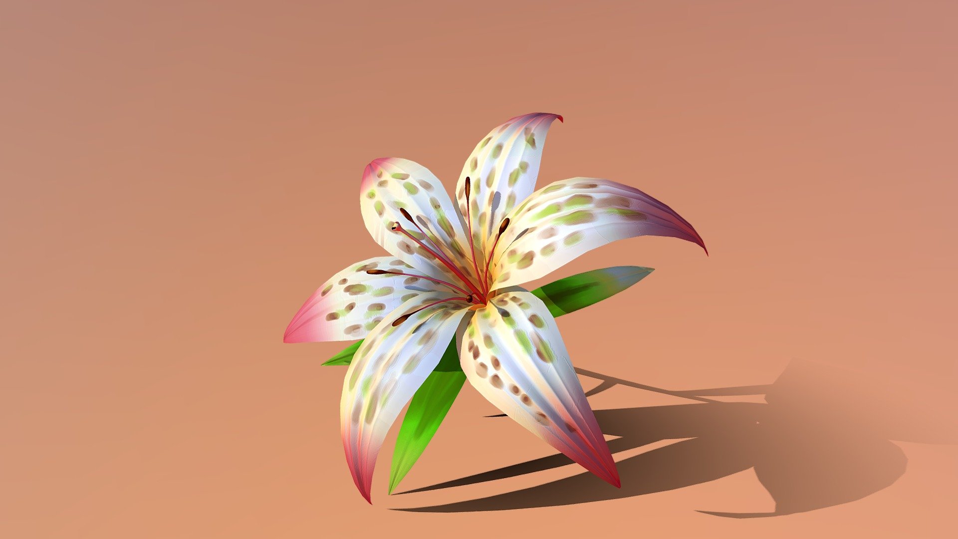 Lily - 3D model by Karolina Renkiewicz (@KarolinaRenkiewicz) [38d273e ...