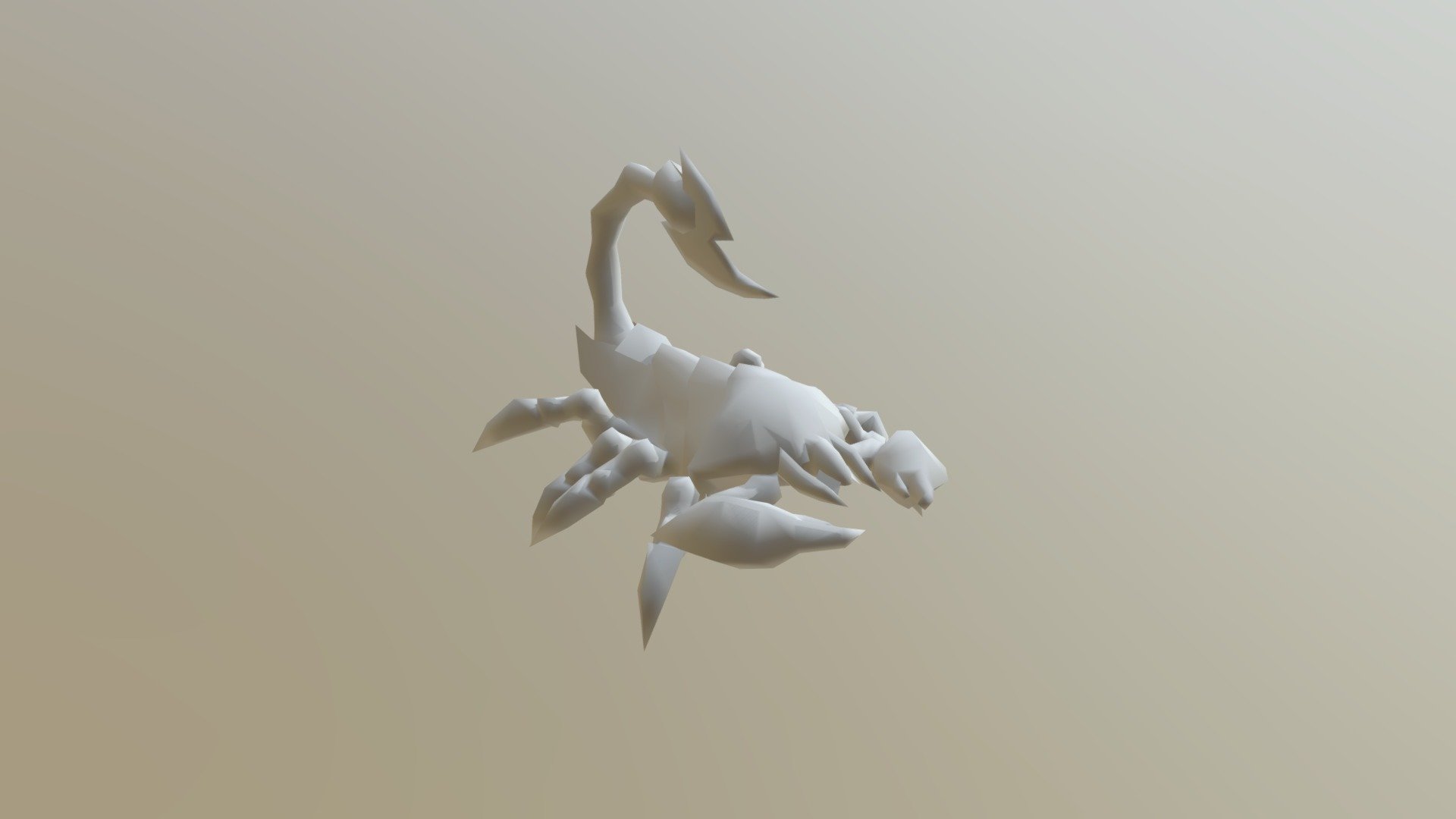 MMHO - neutral scorpian - walk cycle - 3D model by mangrove [38d343b ...