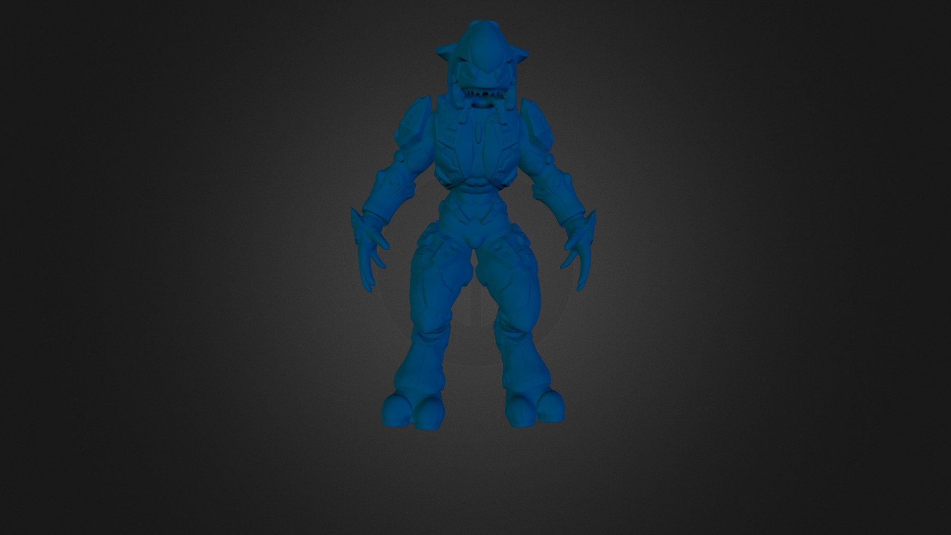 Elite Sangheili Armored - 3D model by chrisvdkieft [38d4878] - Sketchfab