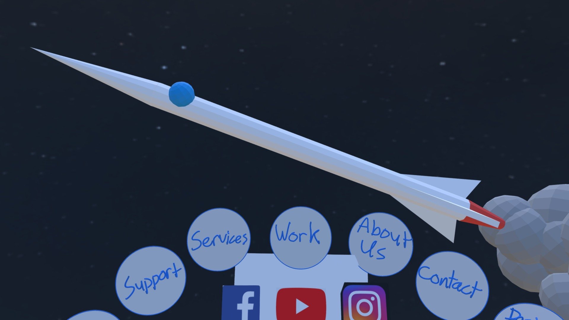 Digital Rocket v1.0 - 3D model by Forrest Satterfield (@fsatterfield ...