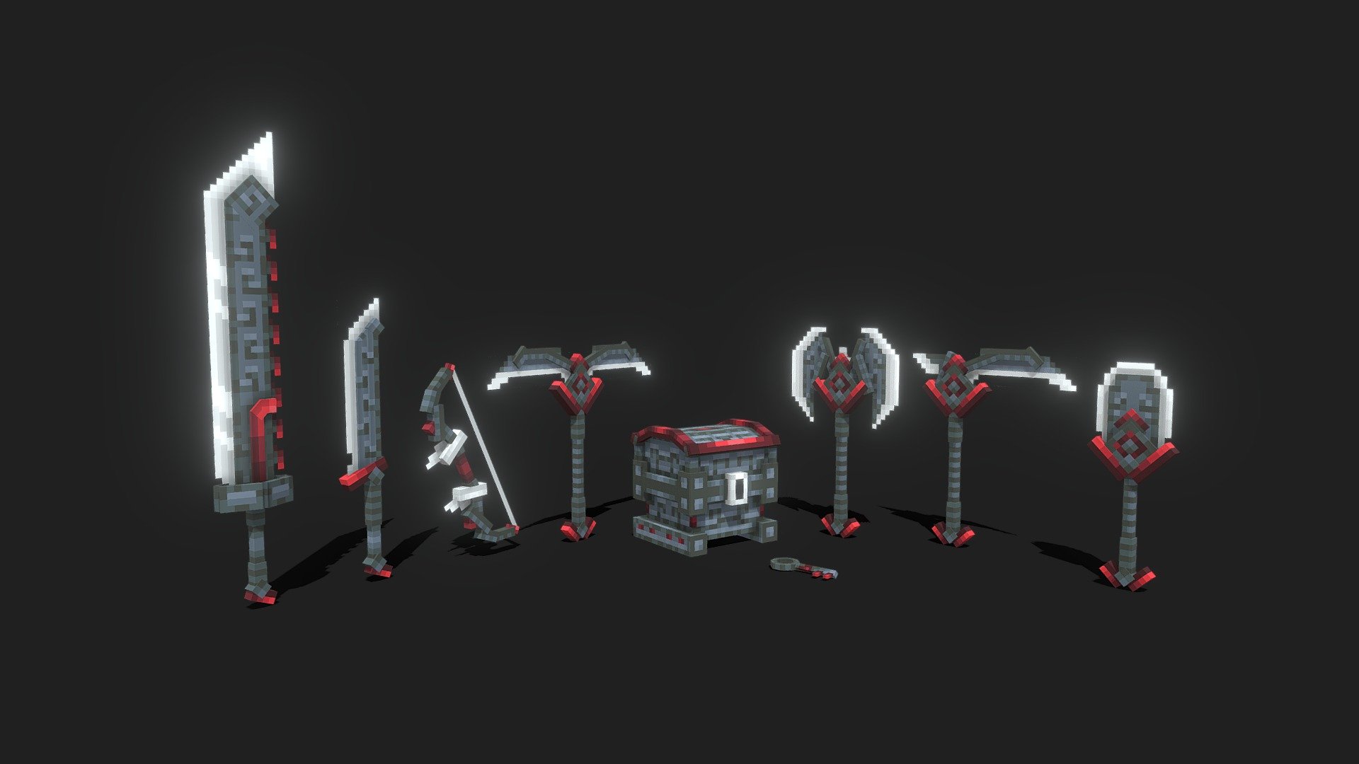 Ragnarok Pack Vol.1 - 3D model by Polygony (@polygonymc) [38d53f4 ...