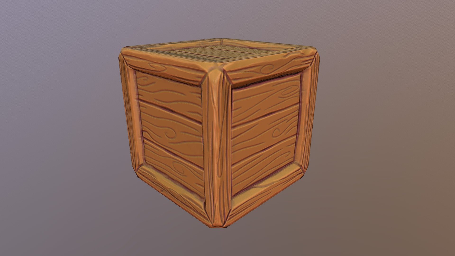 Stylized_box - 3D model by goatter [38d5c2a] - Sketchfab