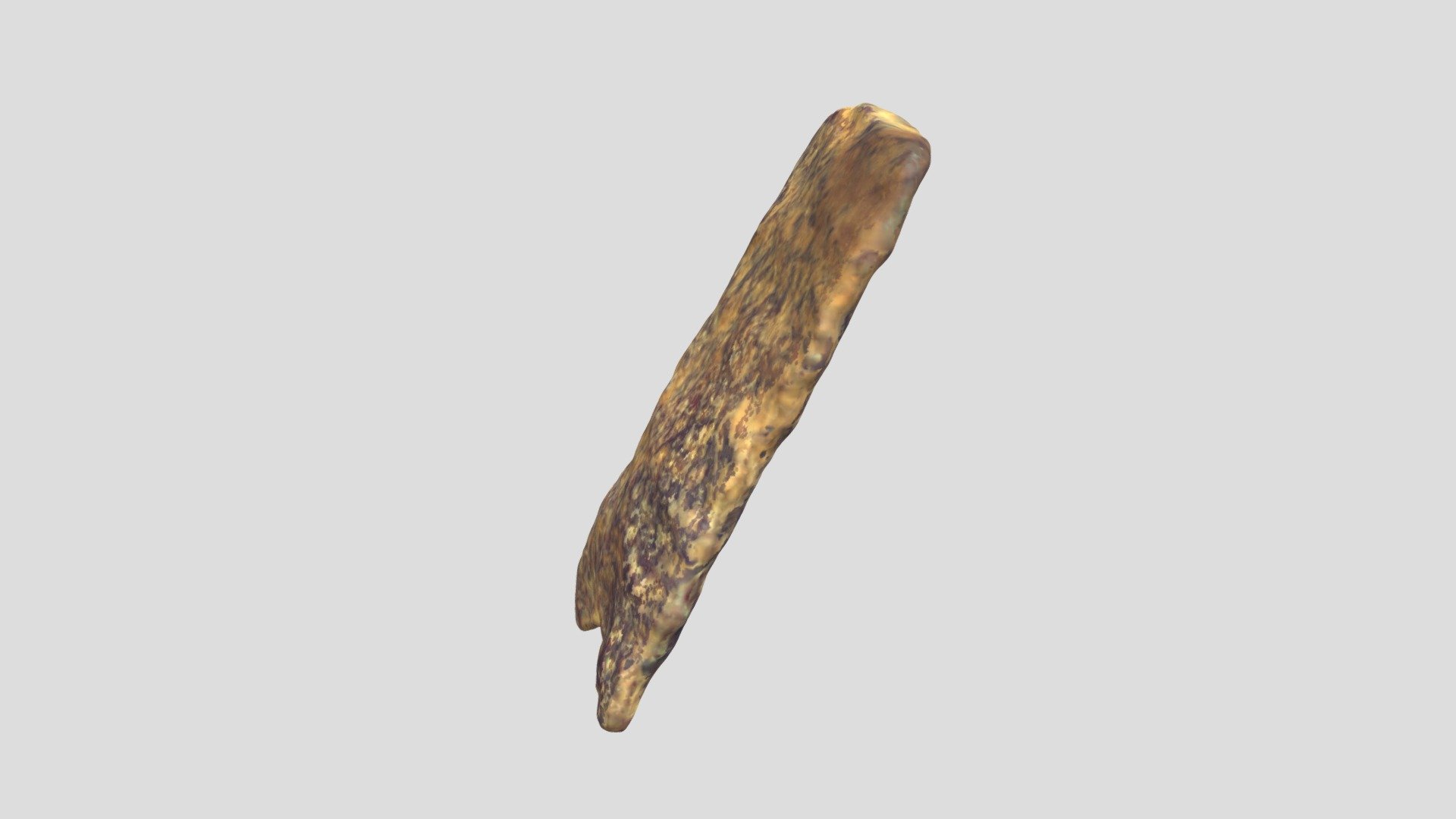 DdJf-9 Late Paleo Lanceolate Point Base - 3D model by Lakehead ...