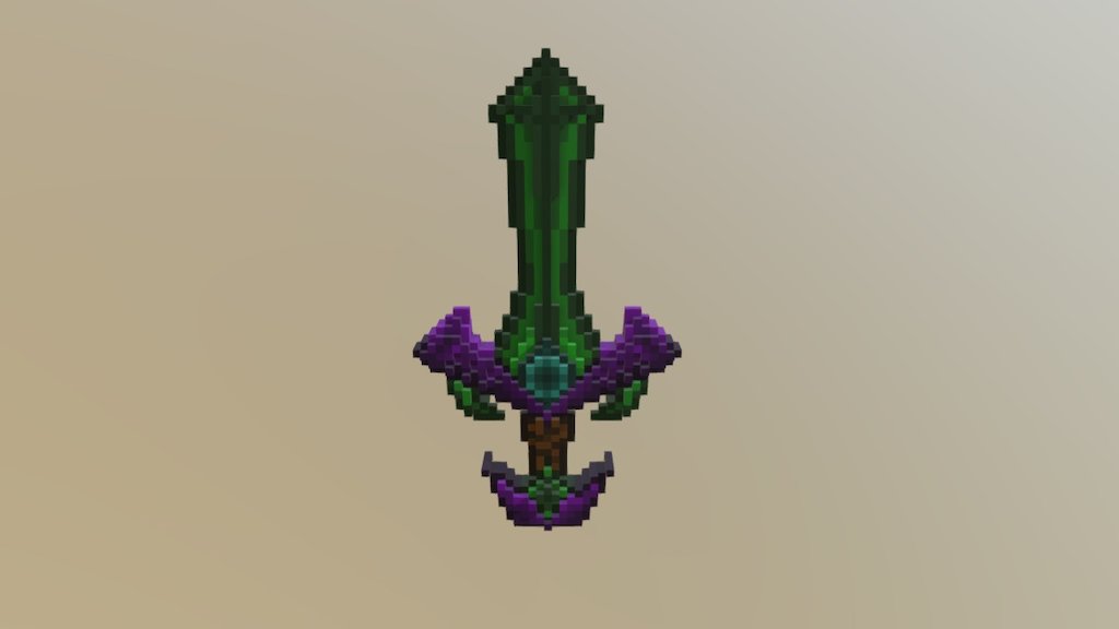 Ender Sword - 3D model by ZedFalcon [38d719d] - Sketchfab