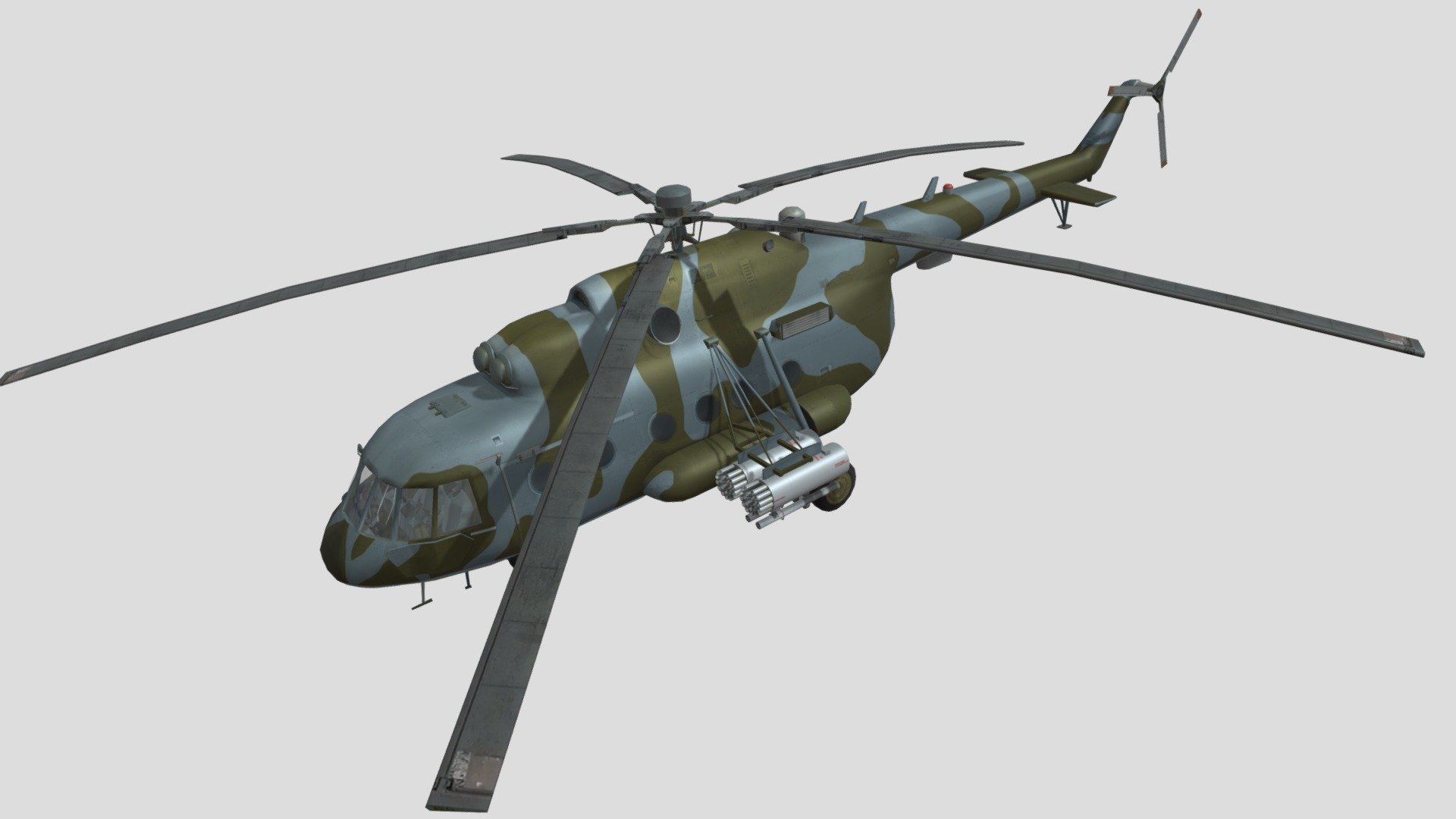 Mi-171Sh - 3D model by weap22 [38d87ee] - Sketchfab
