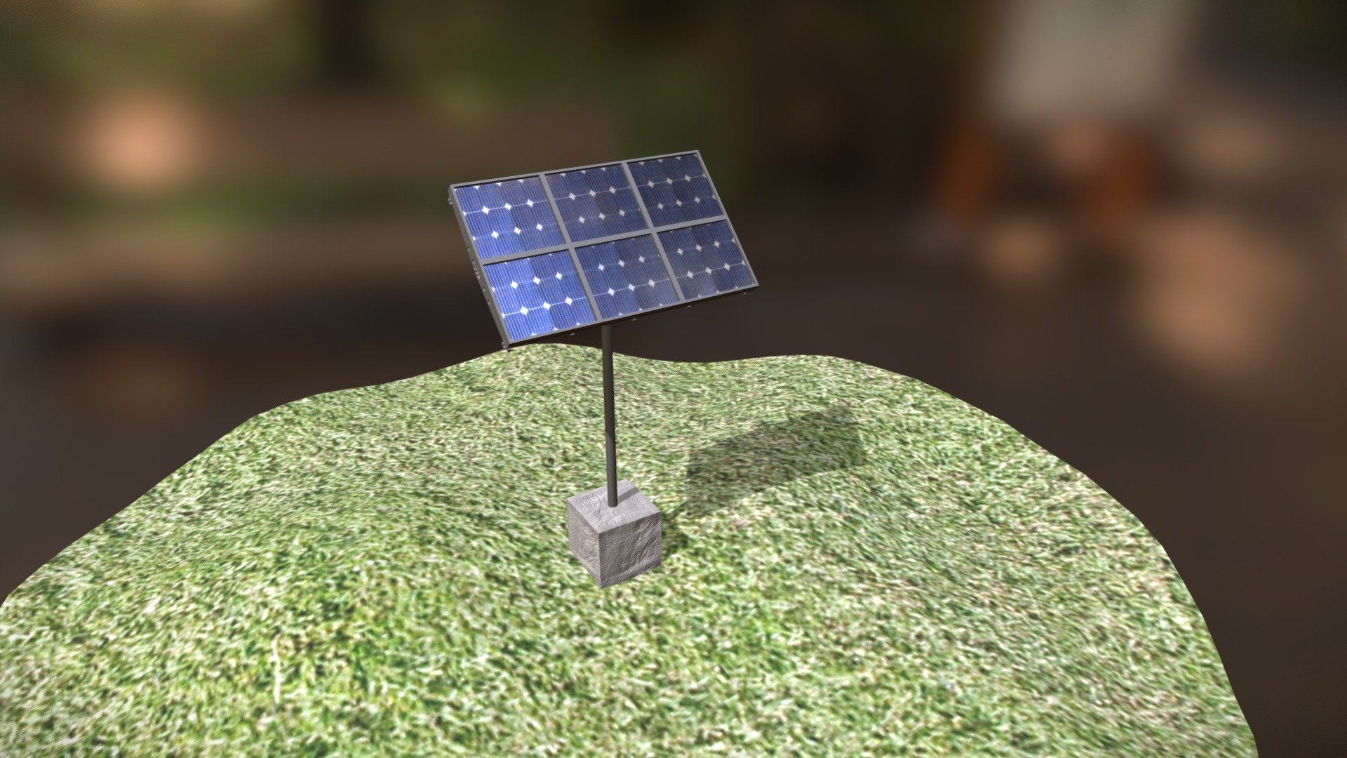 Solpanel Animation - 3D model by AxelOlsson [38d8d52] - Sketchfab