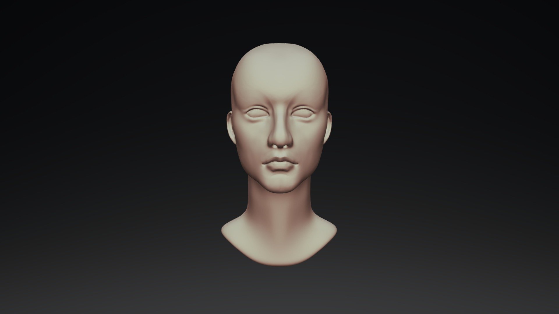 Head Sculpt - 3D model by romoee [38d93f2] - Sketchfab