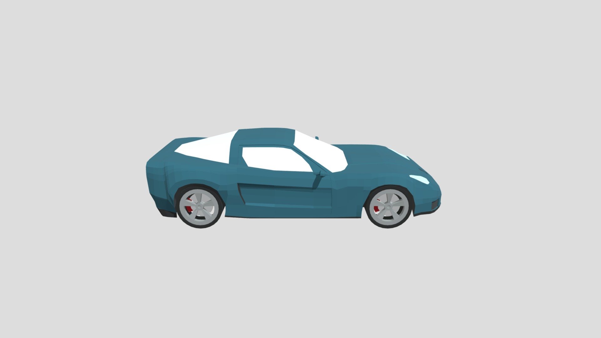 Chevrolet Corvette C6 Low Poly - Download Free 3D model by Ivan ...