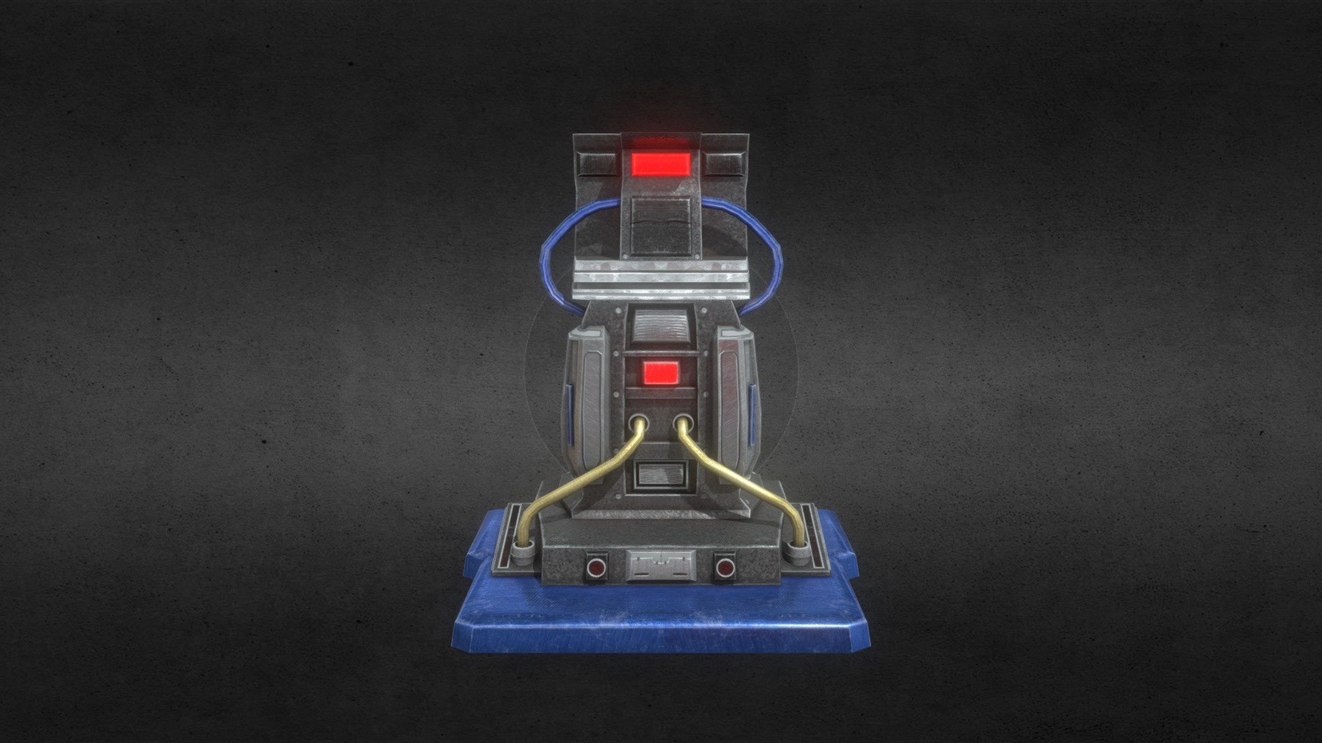 Sci Fi Pillar - Download Free 3D model by t.flores [38da2be] - Sketchfab