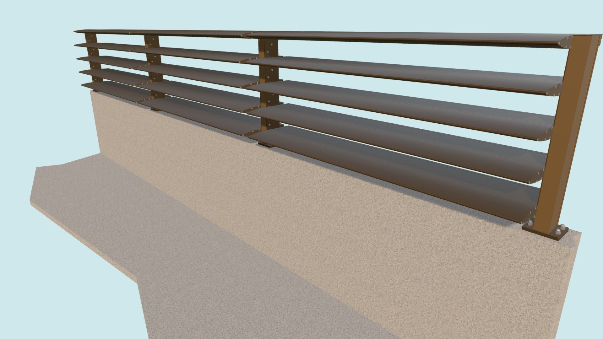 Lvl3 Louvres Assembly - Download Free 3D model by DarrenFalconer ...