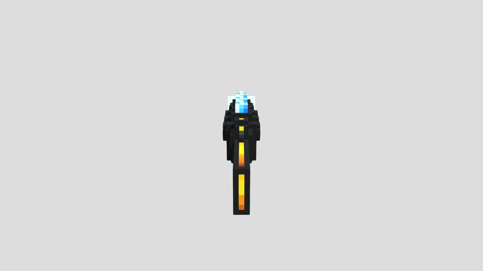 Solar Power Cannon Model Pixel Gun 3D - Download Free 3D model by ...