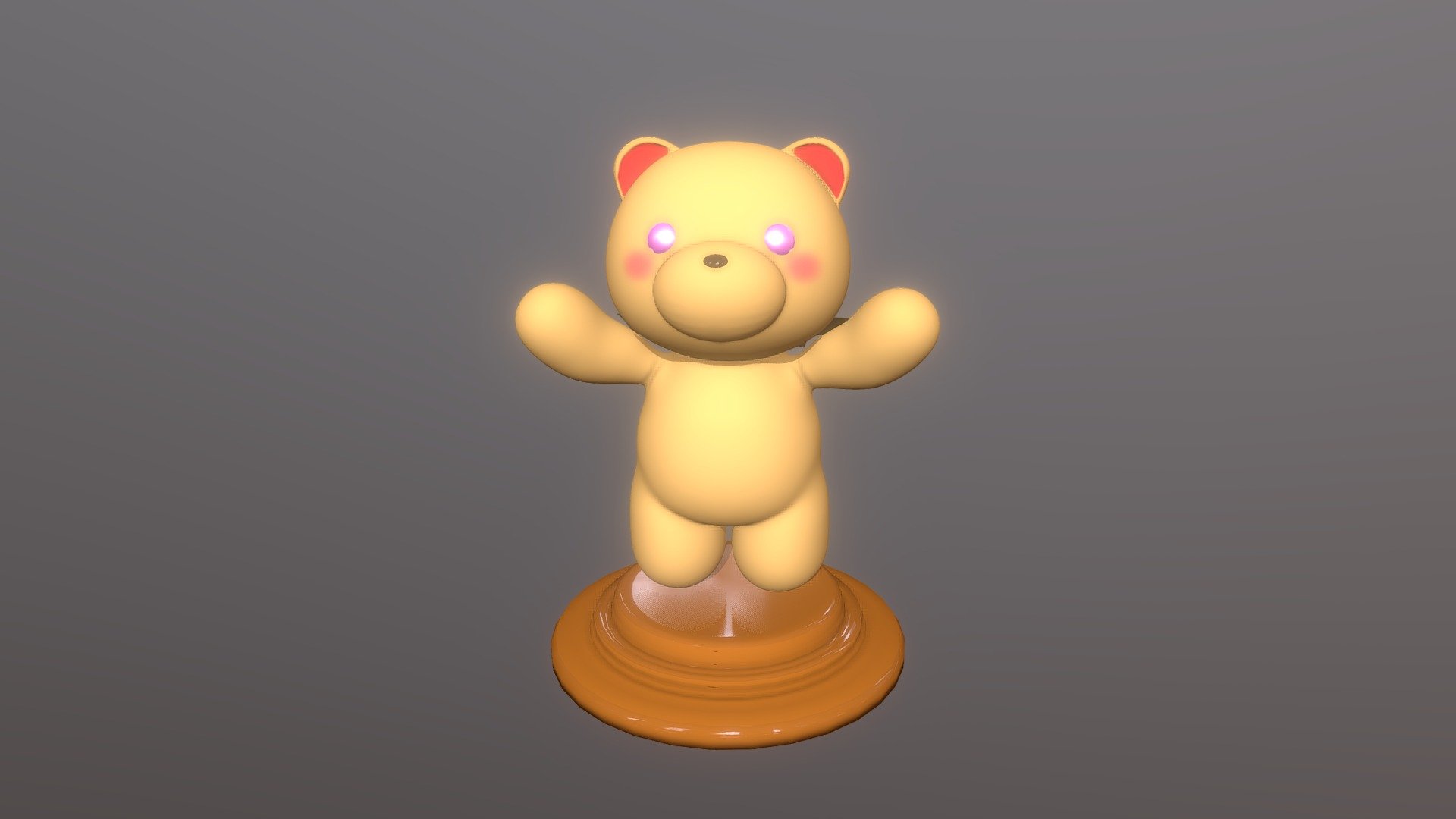 Debia Kuma (Teddy Demon) - Download Free 3D model by ヨペス the 主夫 ...