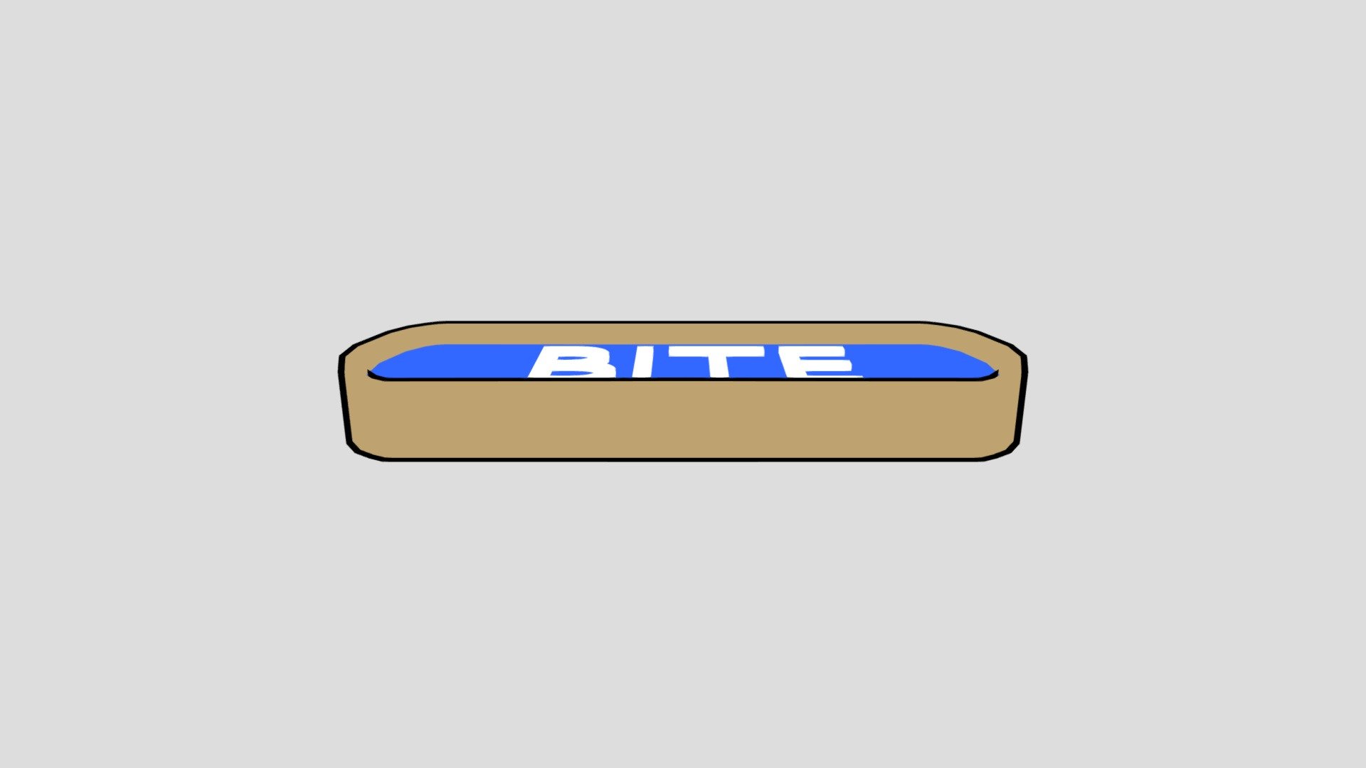 Bite Button - Download Free 3D model by Pairadice City (@PairadiceCity ...