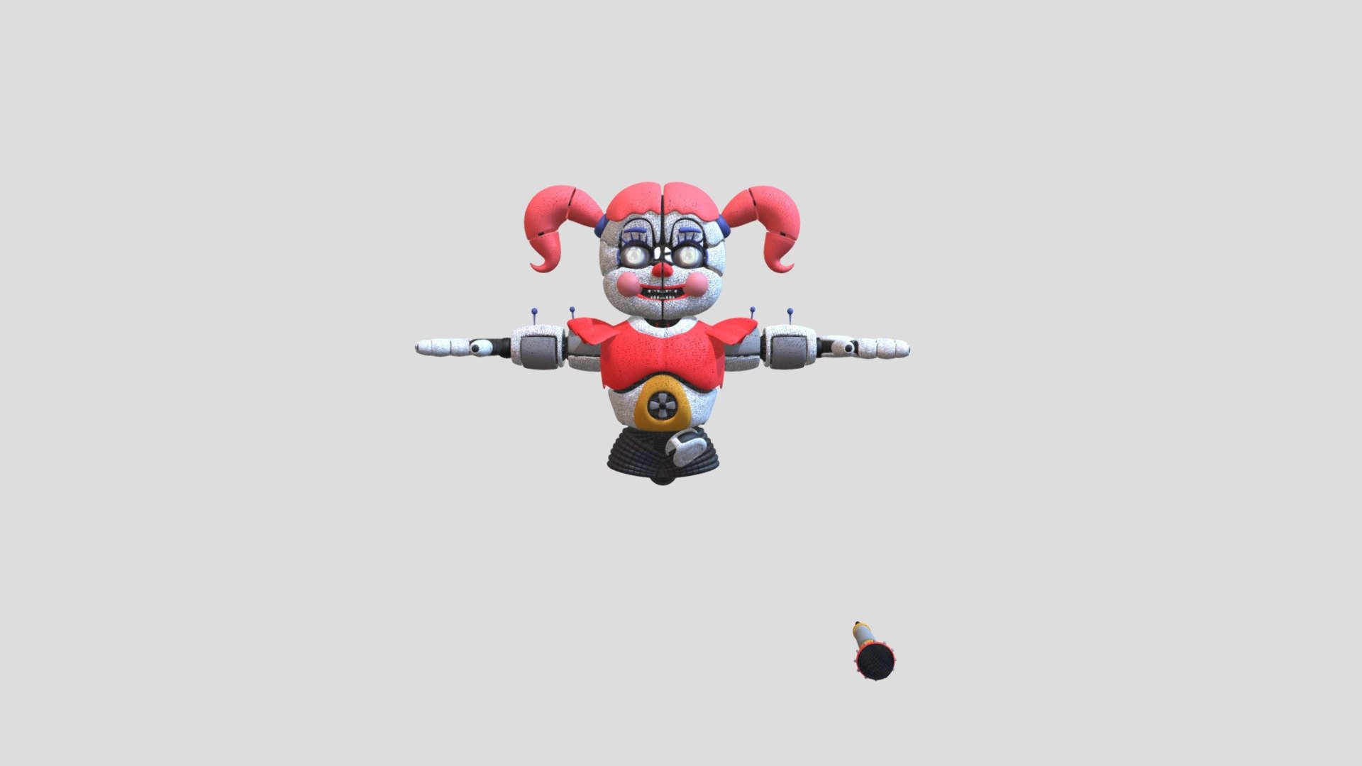 CIRCUS BABY Jumpscare FIX POR EITAN ARAYA - Download Free 3D model by ...