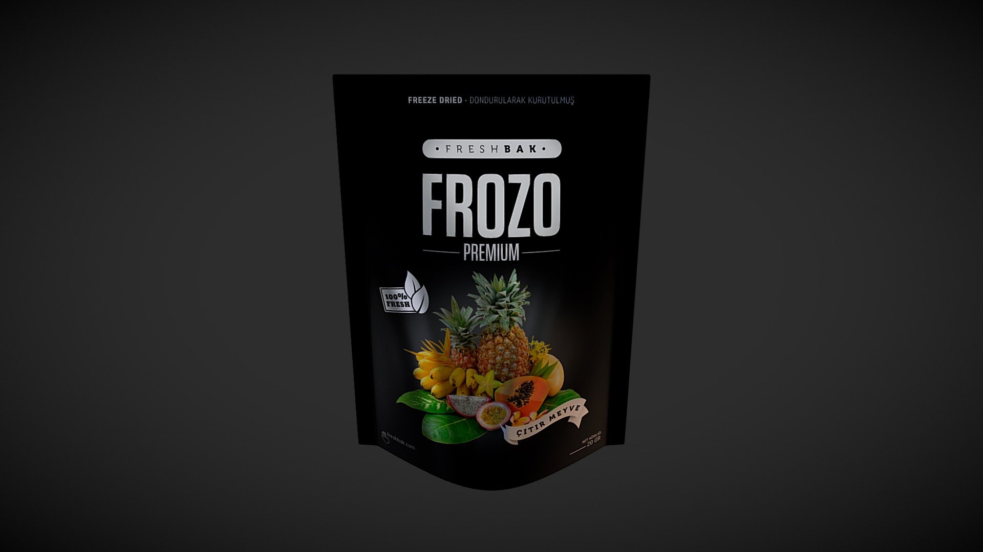 FROZO PREMIUM - 3D model by 3dpackaging (@uarslanhan) [38e0978] - Sketchfab