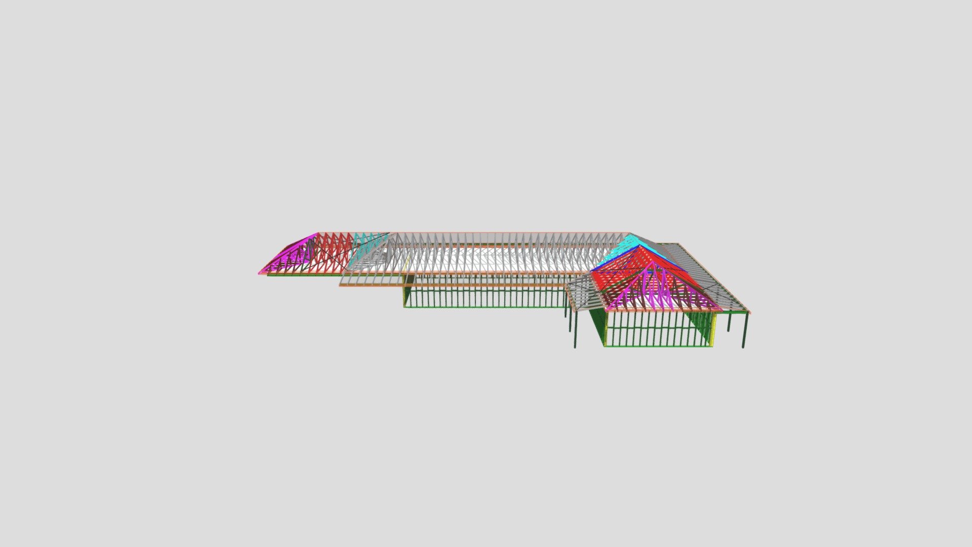Roof 3d Scene - 3D model by Dahlsens [38e1102] - Sketchfab