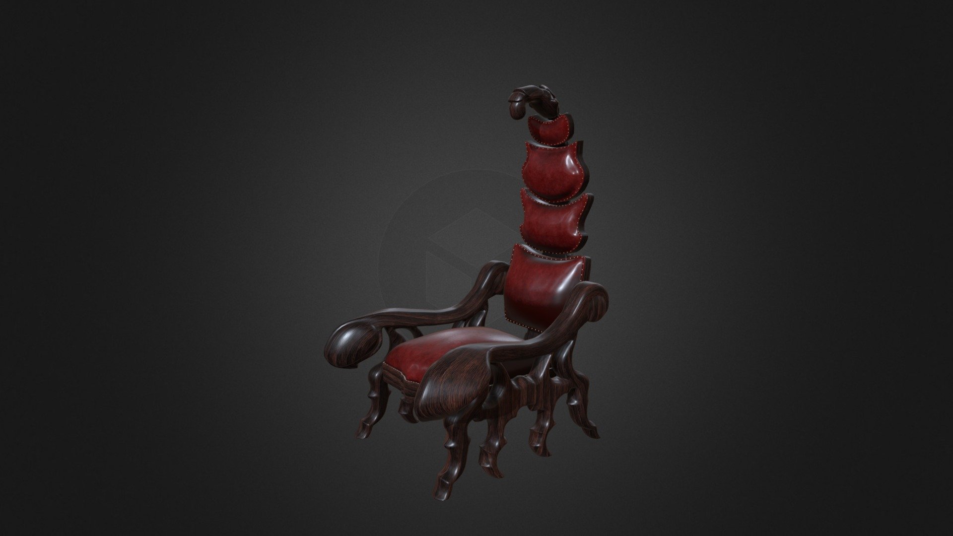 Scorpio chair - 3D model by Boban_Surbek [38e1326] - Sketchfab