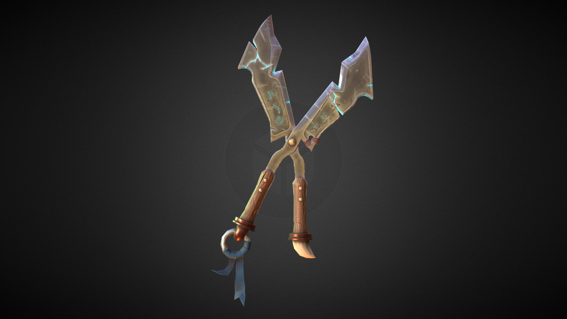 Stylized Scissors of doom - 3D model by Aemilion [38e2338] - Sketchfab