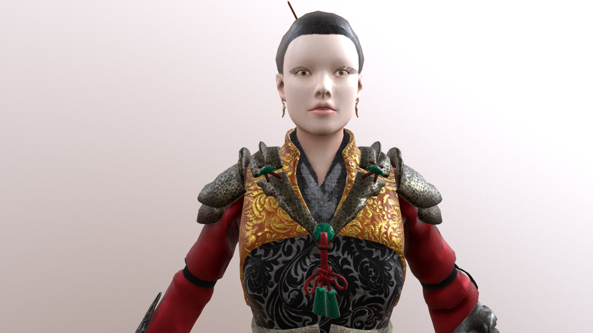 meiko warrior - 3D model by unix.vs.linux [38e4185] - Sketchfab