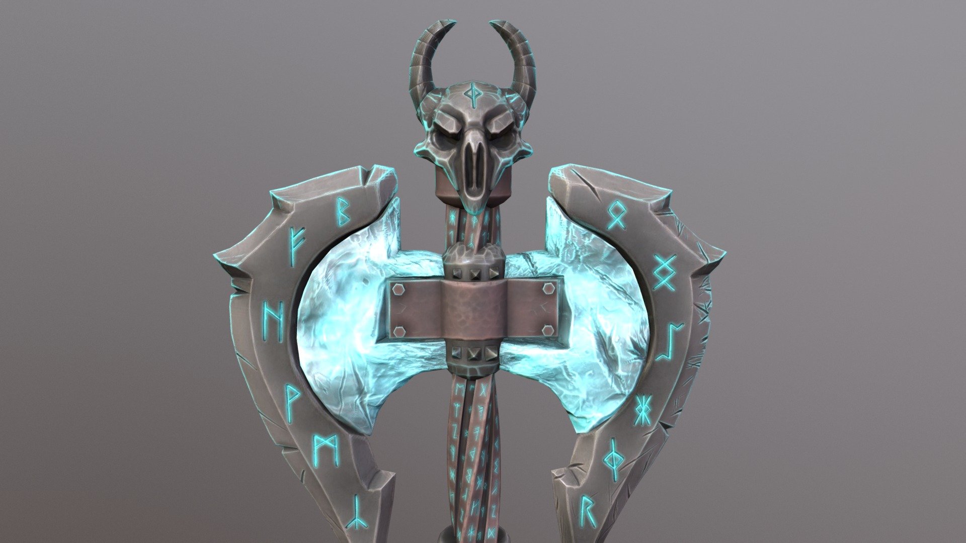 Warcraft Axe - 3D model by JamesForrest [38e447a] - Sketchfab