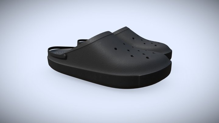 Crocs-slipper 3D models - Sketchfab