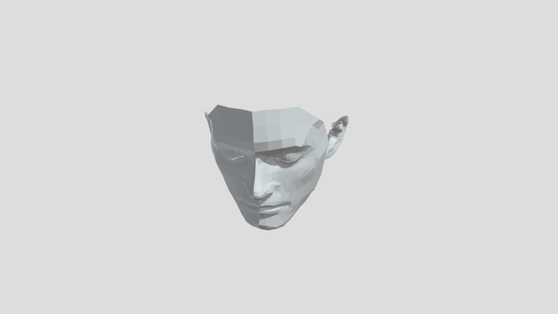 Face Retopo - Download Free 3D model by Ben_Schnetzer [38e8673] - Sketchfab