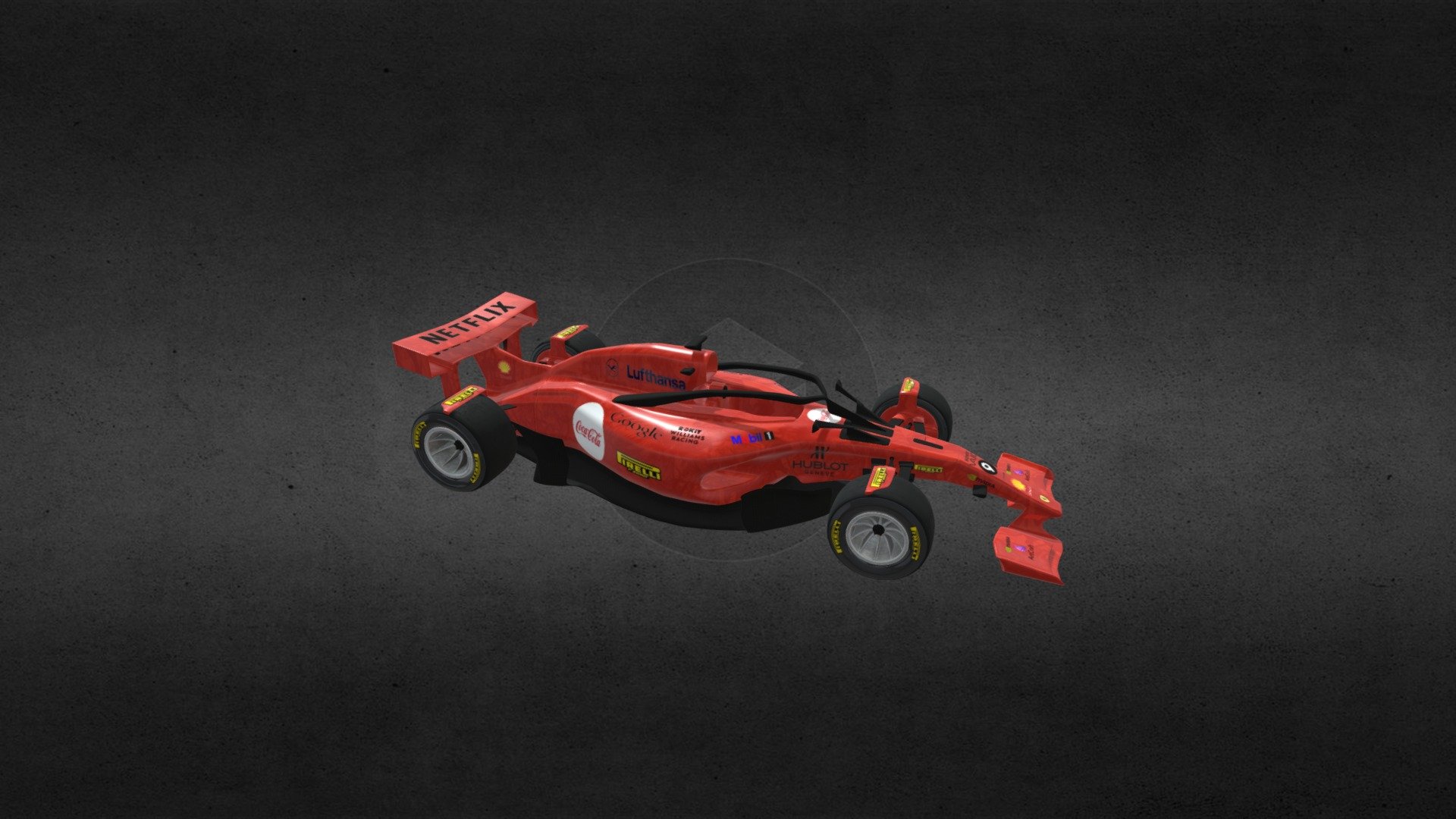 f1 bolid - 3D model by vitaliysavchuk [38e96d5] - Sketchfab