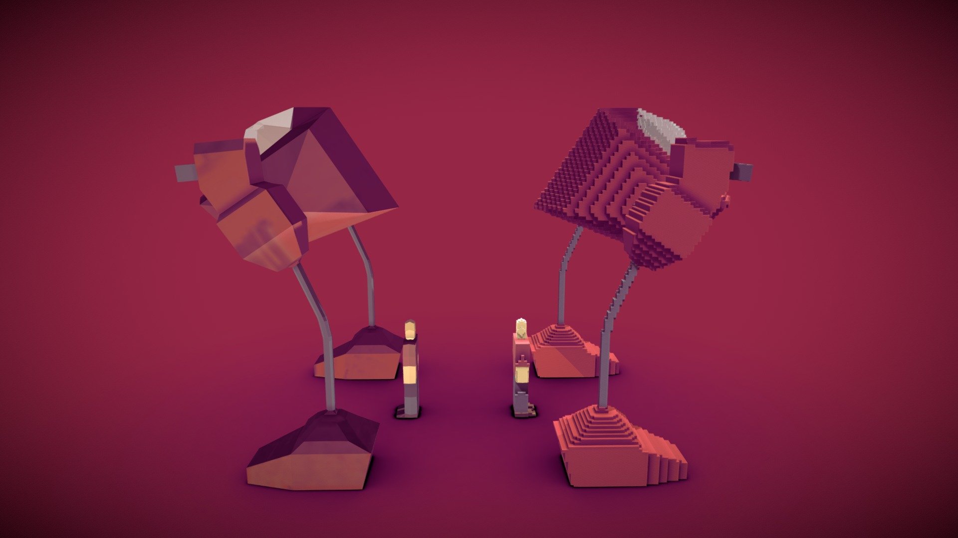 Mechs in 2 Styles - Download Free 3D model by Jacob Quintana ...