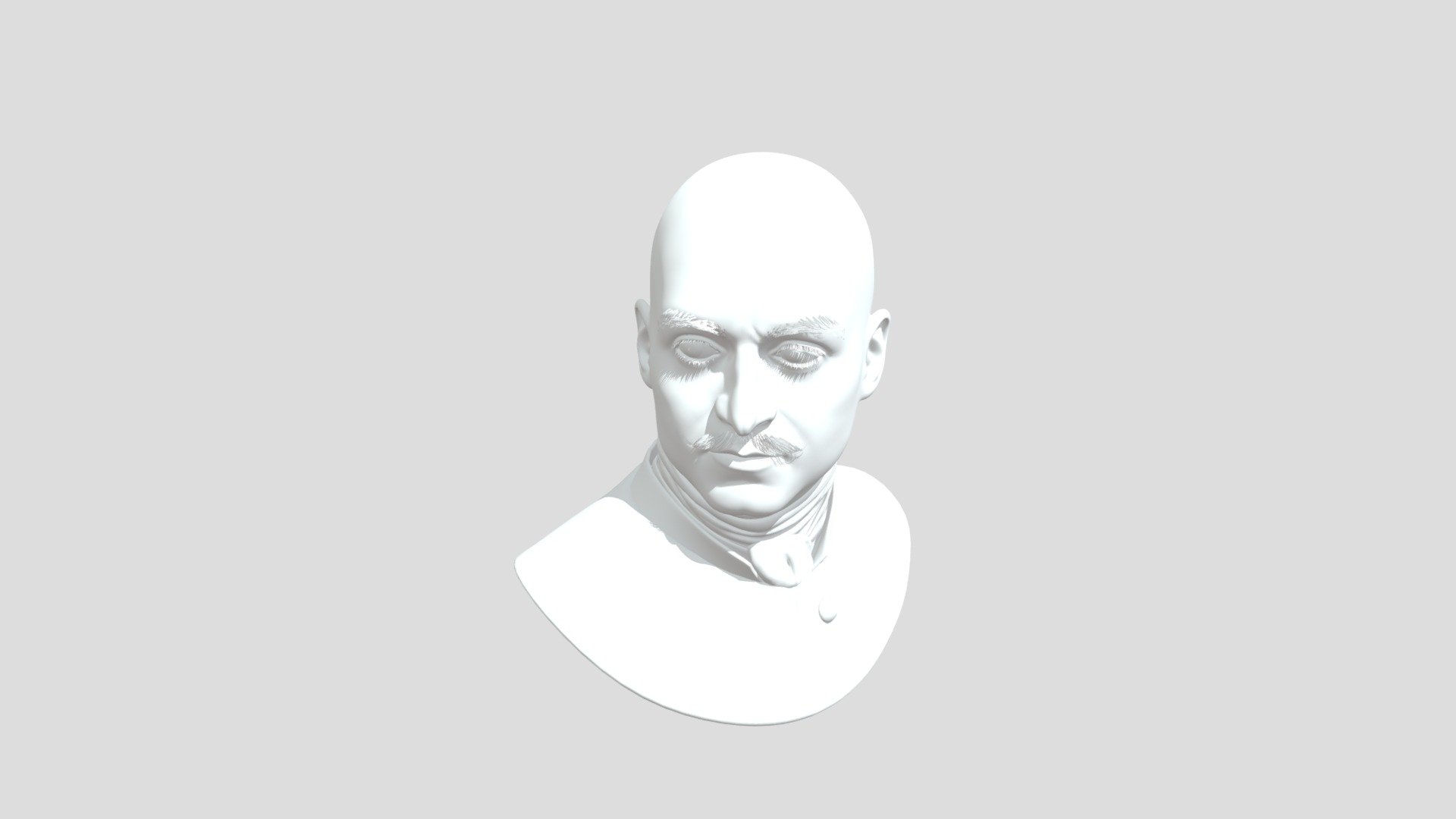 Peter Head No Hair - 3D model by romain.lalaoui [38ea3c1] - Sketchfab