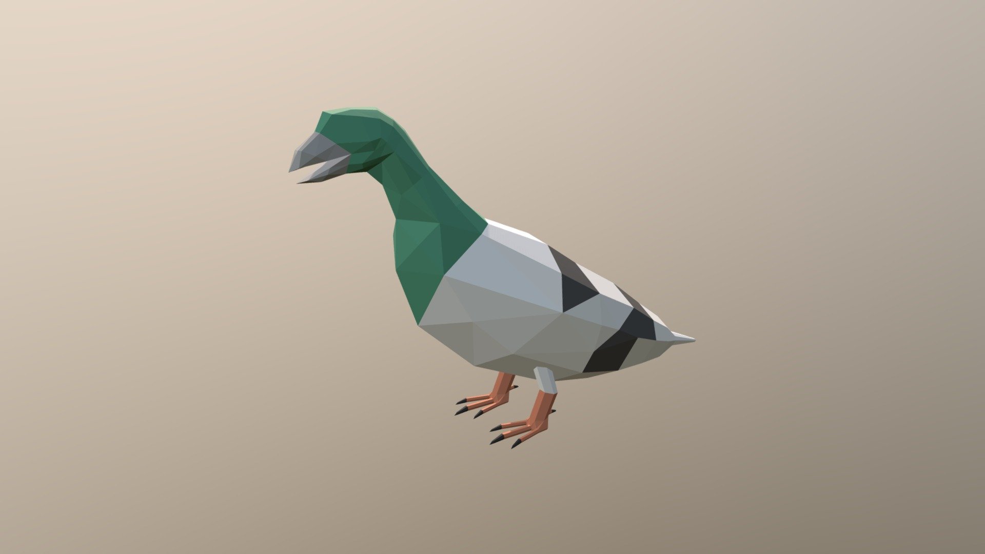 Pigeon - Low poly - Download Free 3D model by Patryk Chowratowicz ...