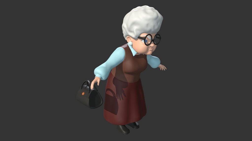 Grandmother - 3D model by 3dsh [38ec078] - Sketchfab
