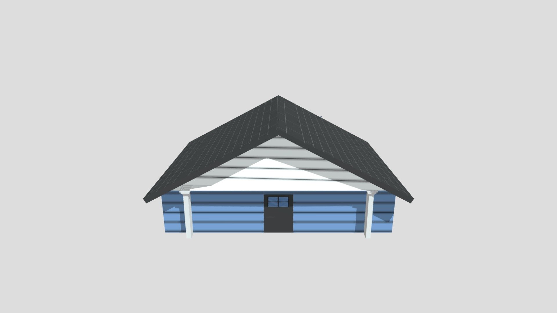 One Story House - 3D model by KysAdventures [38ec170] - Sketchfab