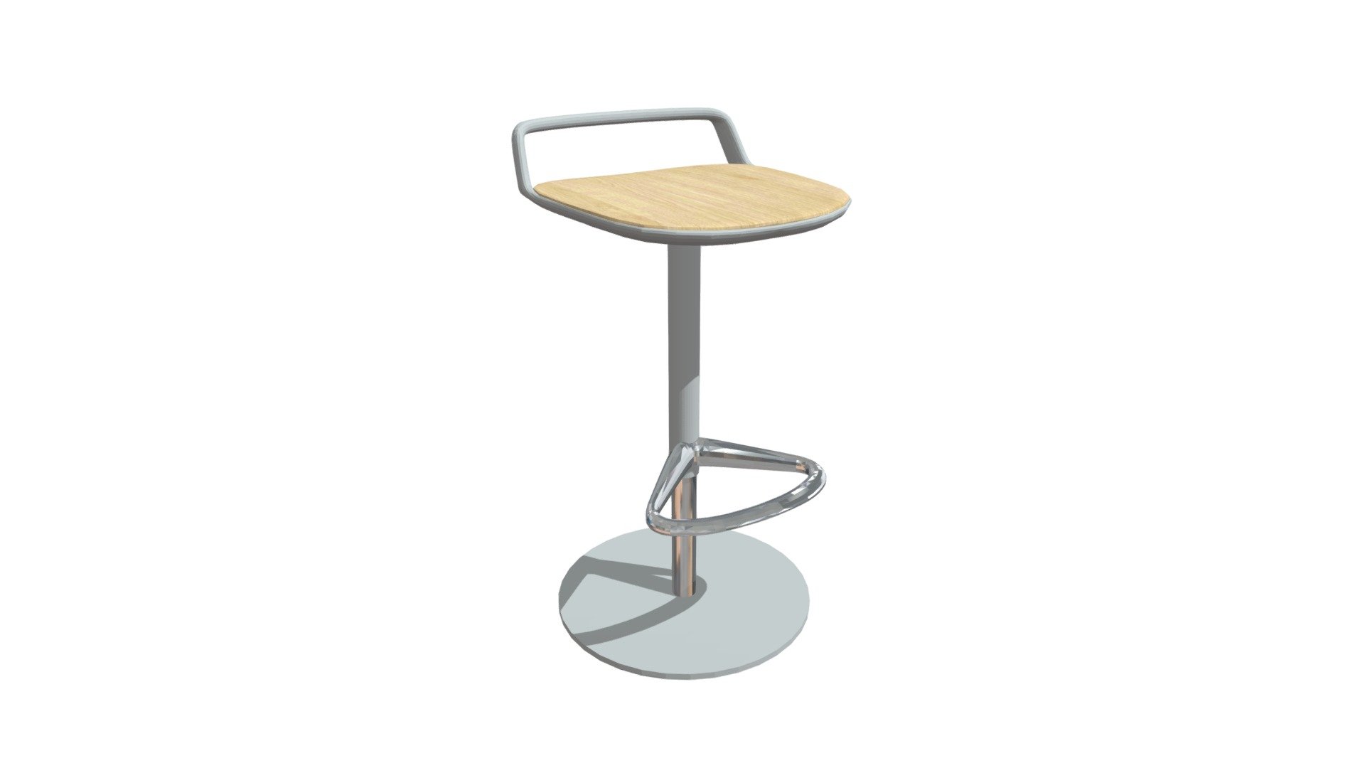 BANQUETA APPIA STOOL FRISOKAR AGAVE CASA - Download Free 3D model by Grupo Oca (@grupooca ...