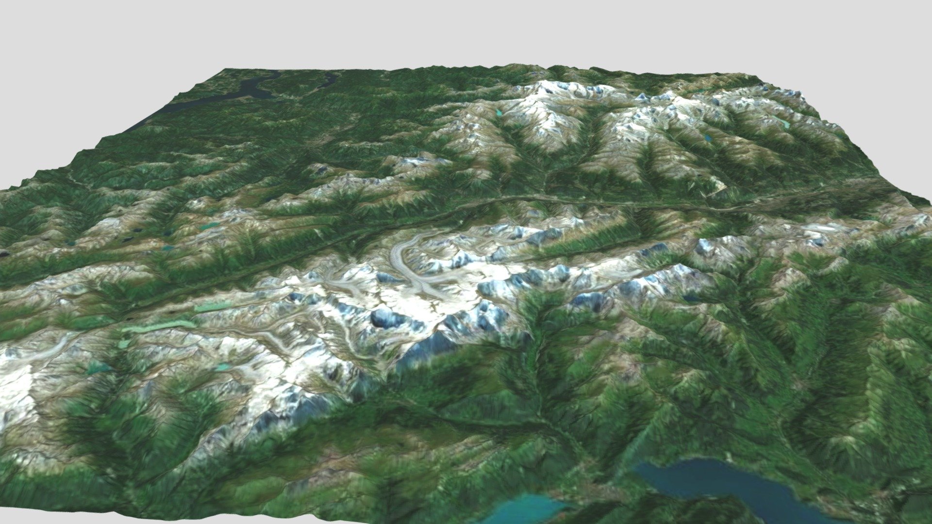 Alps Terrain 11 - 3D model by bencjaminn (@bencjaminnn) [38ef62f ...