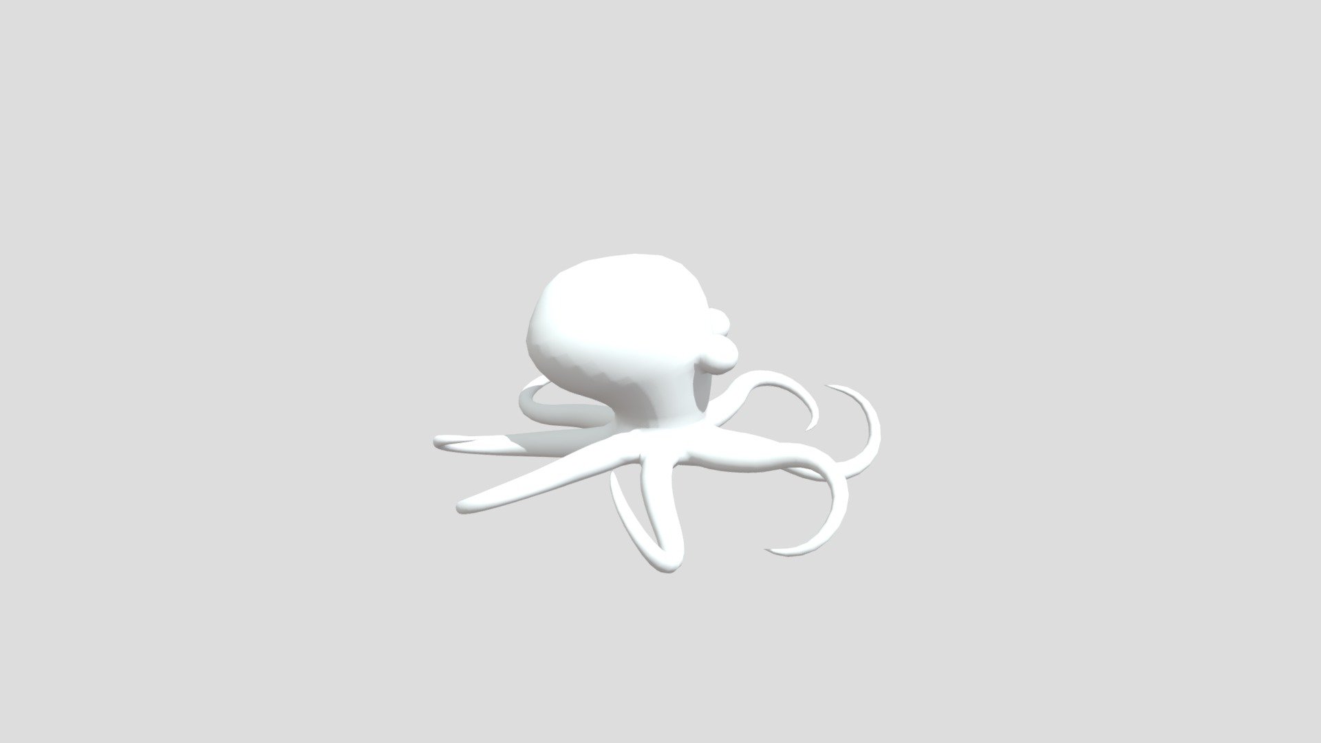 Cute Octo - 3D model by ZindroZ [38f104a] - Sketchfab