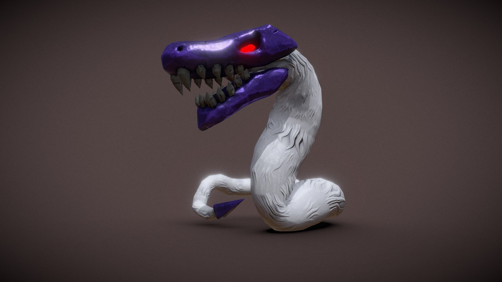 Arctic Basilisk - 3D model by dotflare [38f14af] - Sketchfab