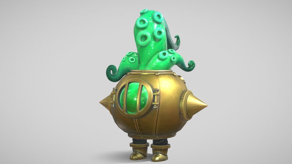 SquidMan Avatars - A 3D model collection by Leviathan720 - Sketchfab