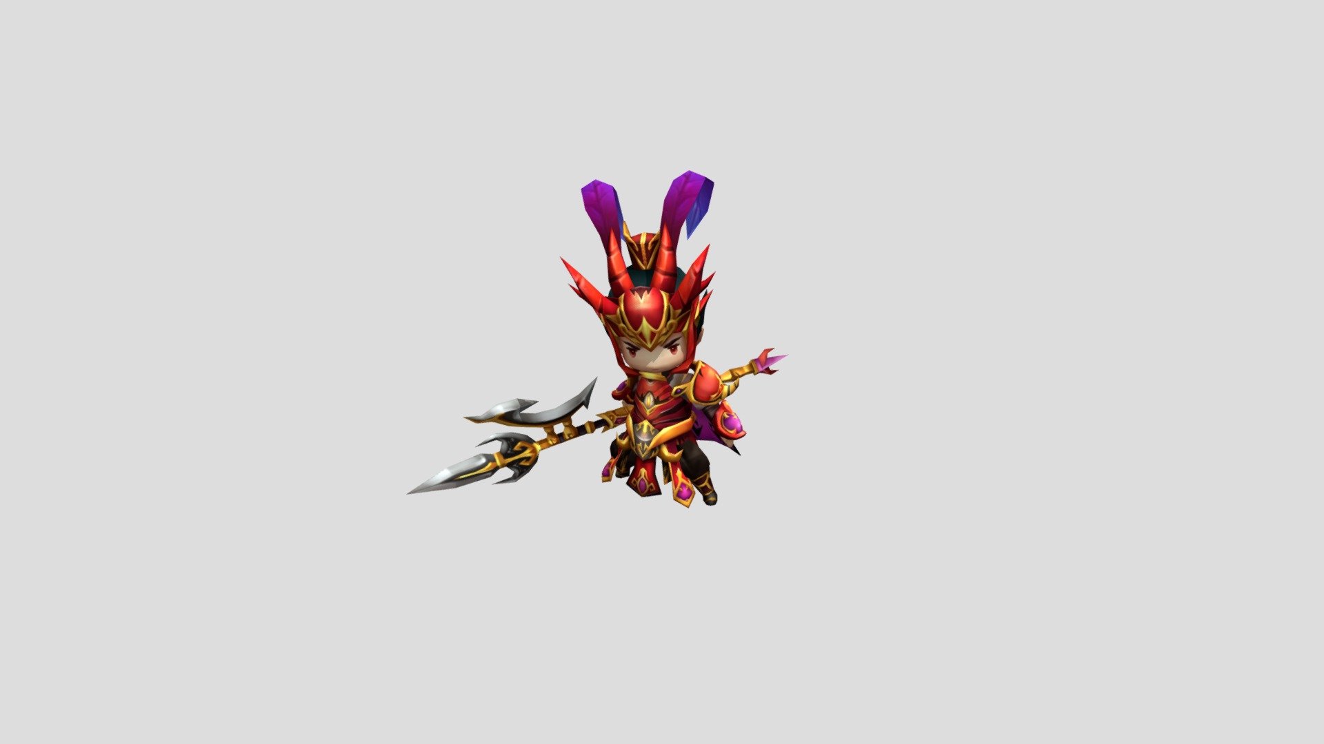 Three Kingdoms - Lubu 02 - 3D model by jjstudio [38f1ebc] - Sketchfab