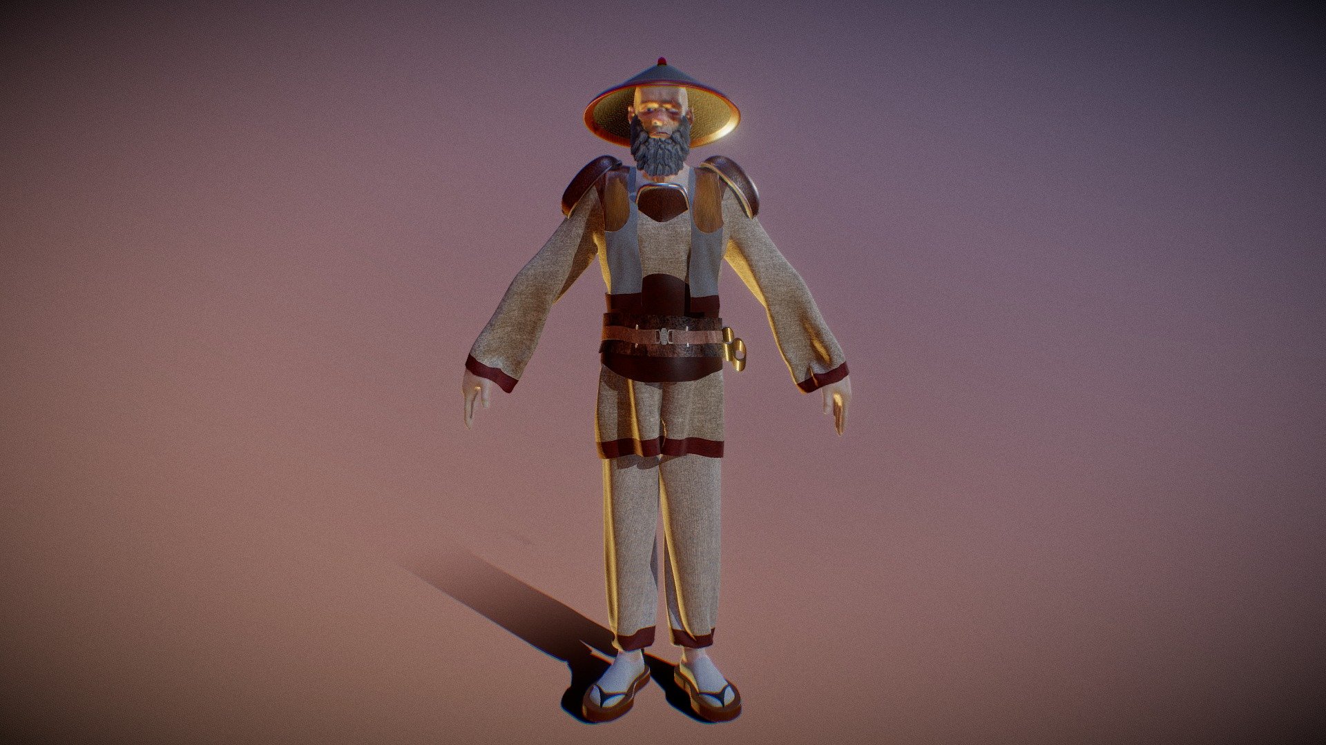 Ronin Model - Download Free 3D model by Sulfuric Arts (@lobsterfuric ...